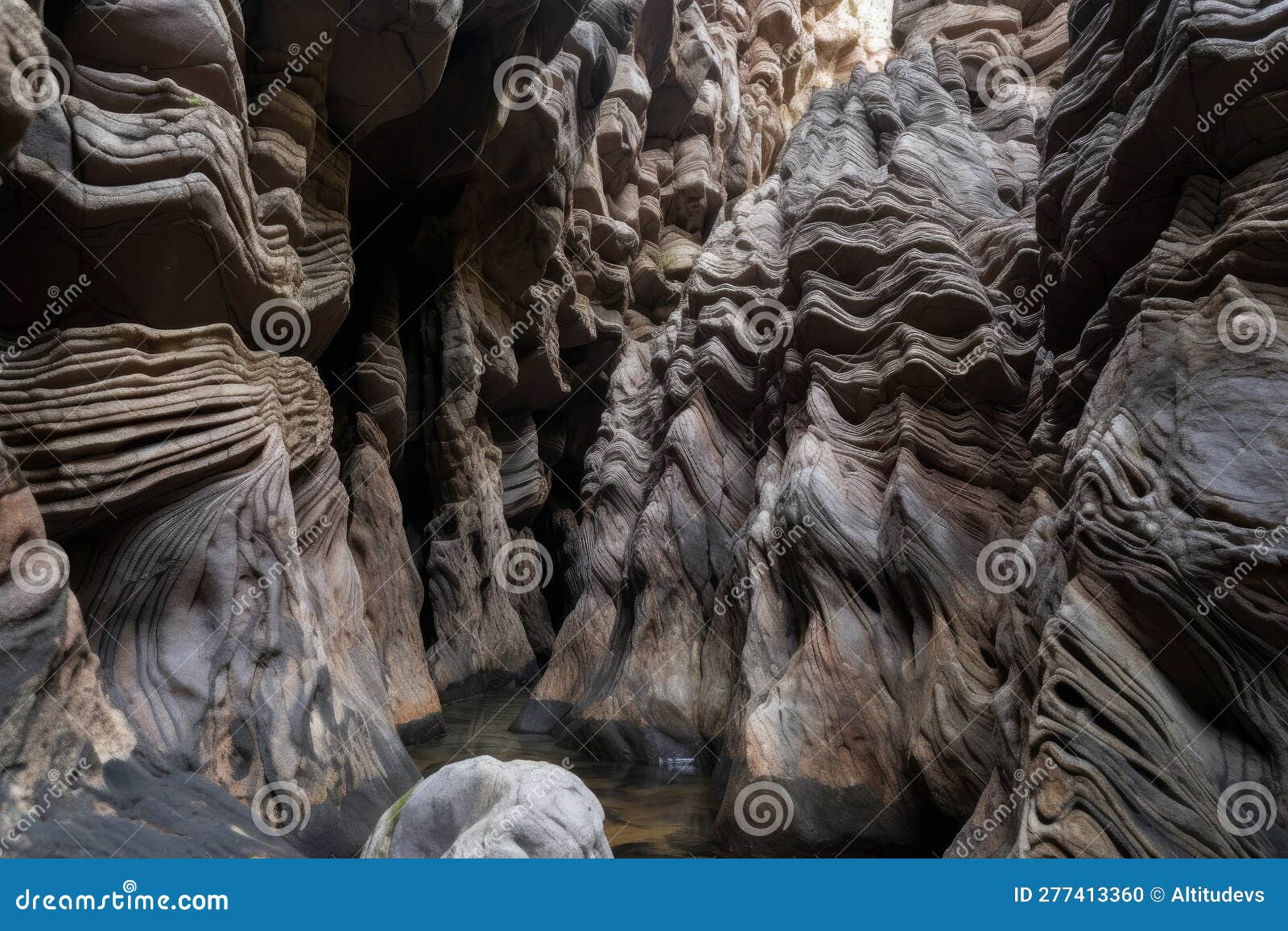 An Intricate Pattern of Natural Rock Formations, Each Unique and ...