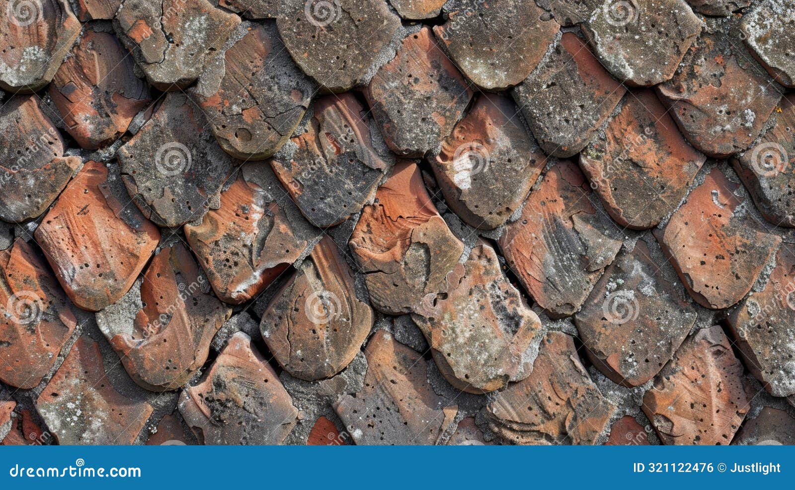 The Intricate Pattern of Overlapping Bricks Creating a Mazelike Texture ...