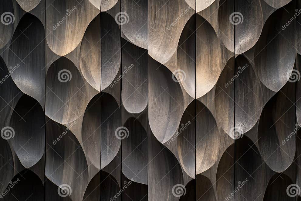 Intricate Patterns on Cladding Board Stock Illustration - Illustration ...