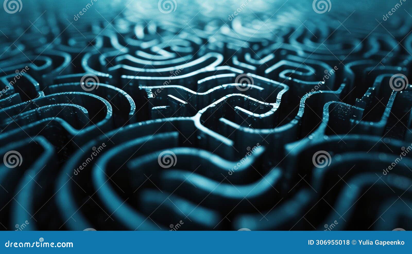 Intricate Patterns Mimic a Maze, Symbolizing the Complexity of ...
