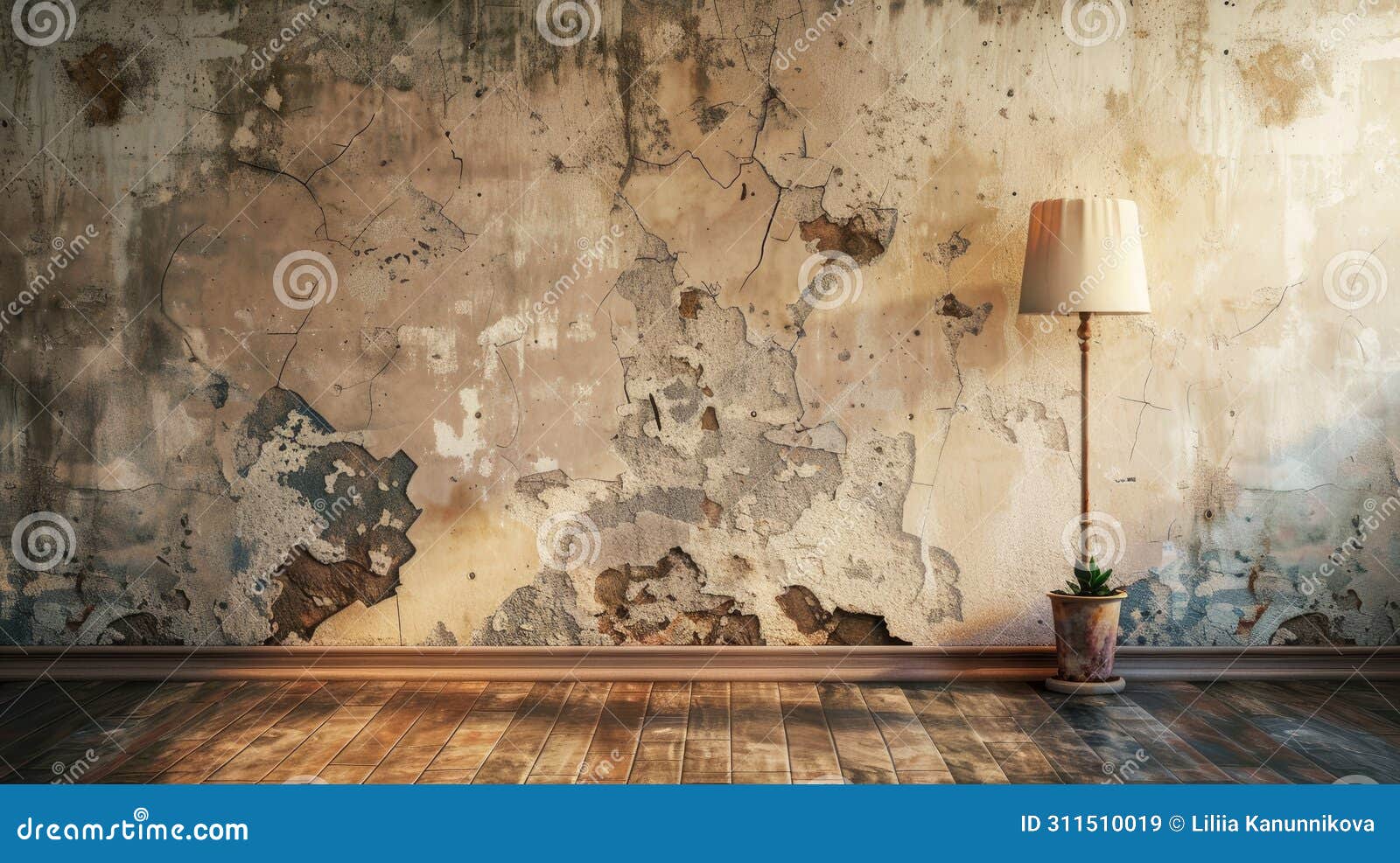 The Intricate Patterns and Textures of Damaged Wallpaper, Transformed ...