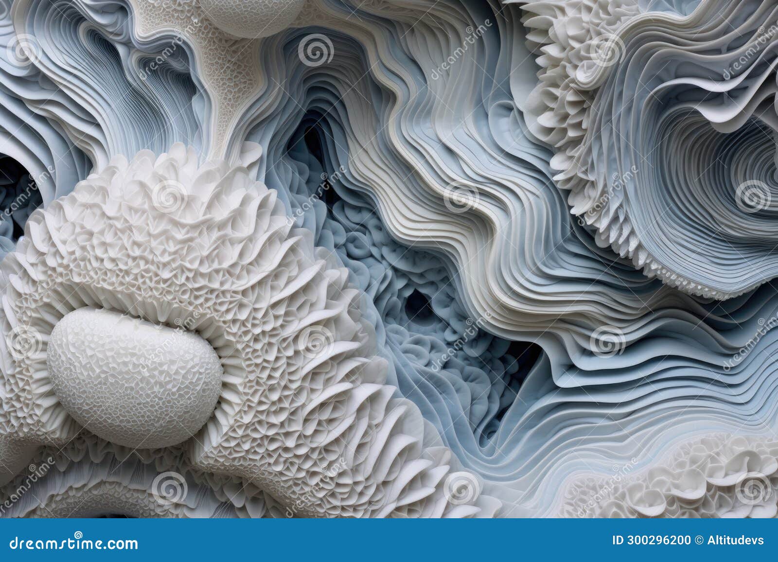 The Intricate Patterns and Textures of a Giant Clams Shell Stock Photo ...