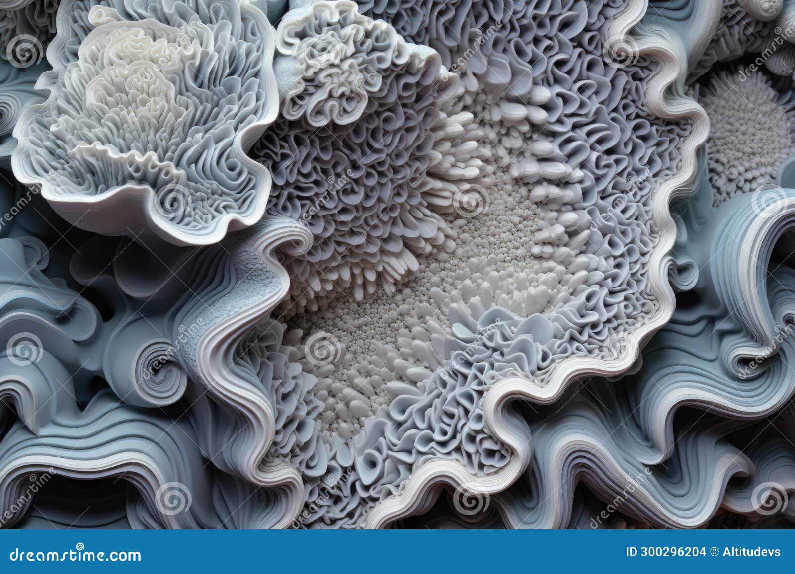 The Intricate Patterns and Textures of a Giant Clams Shell Stock Photo ...