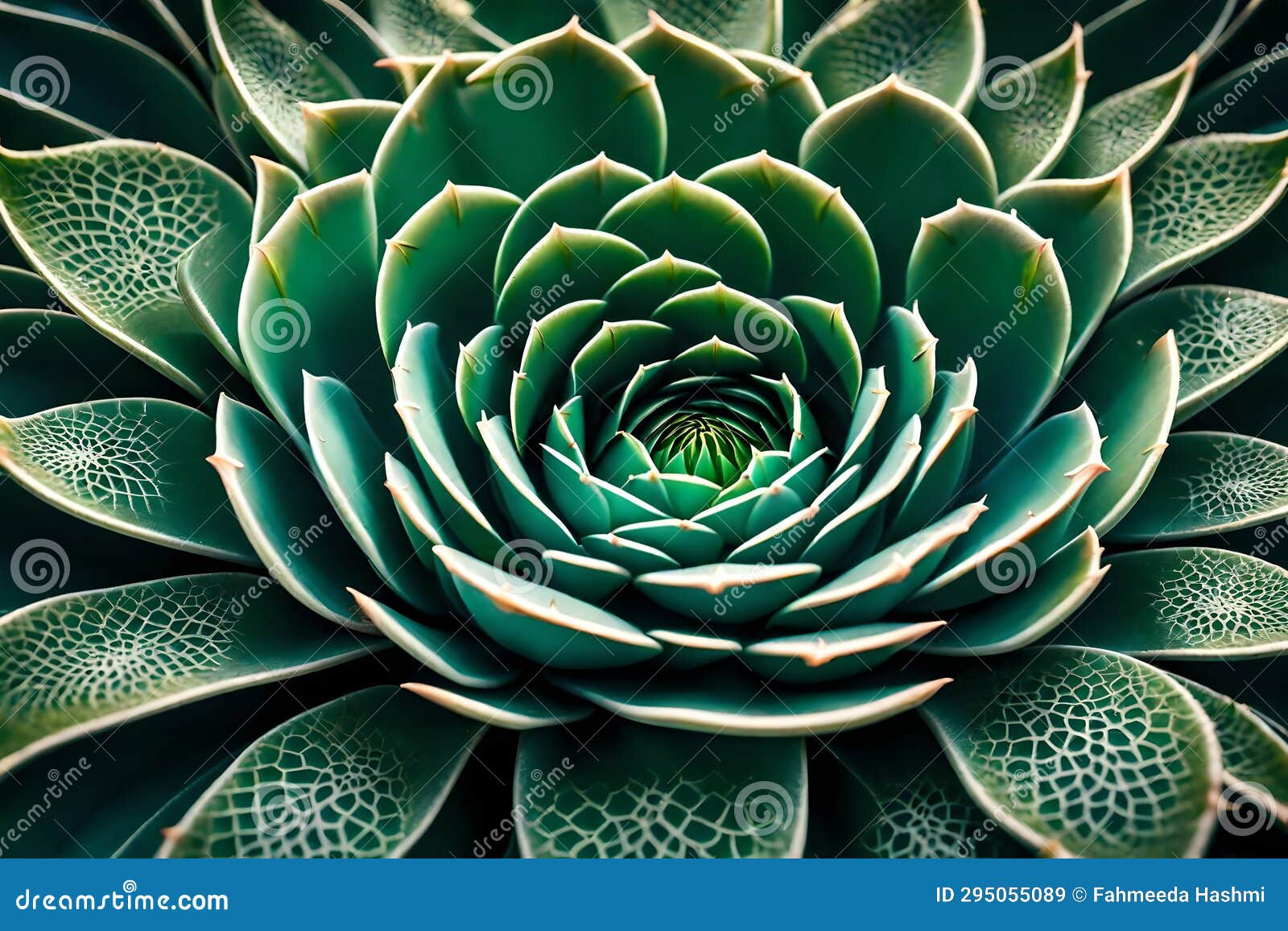 The Intricate Patterns and Textures of a Succulent S Rosette ...