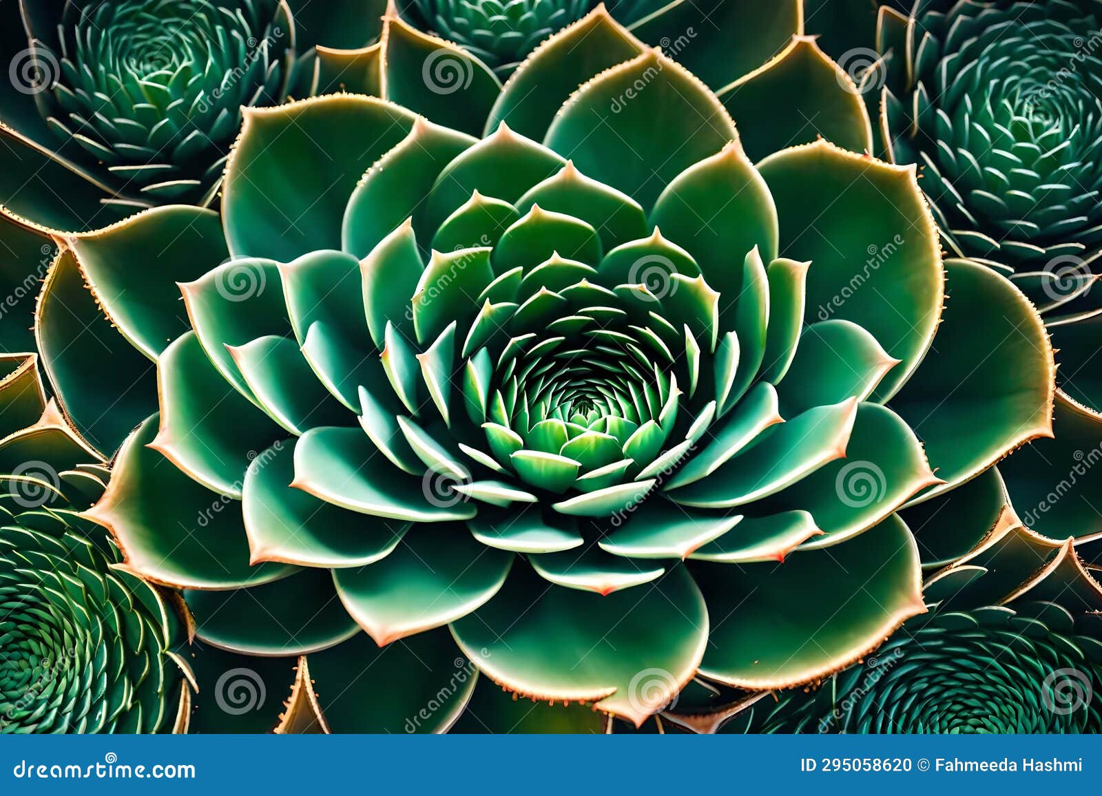The Intricate Patterns and Textures of a Succulent S Rosette ...