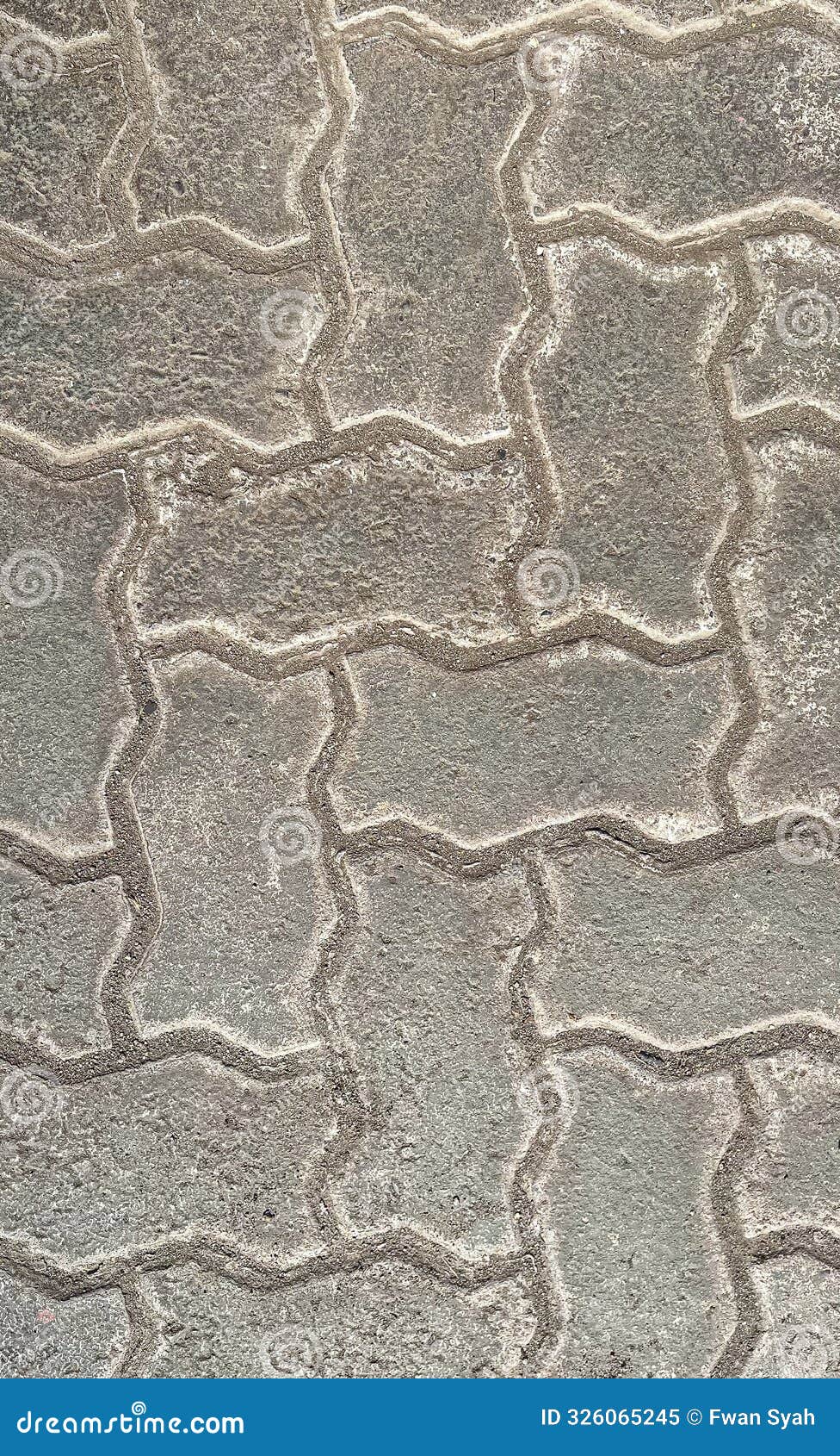 Intricate Paving Block Pattern in Parking Lot Stock Image - Image of ...