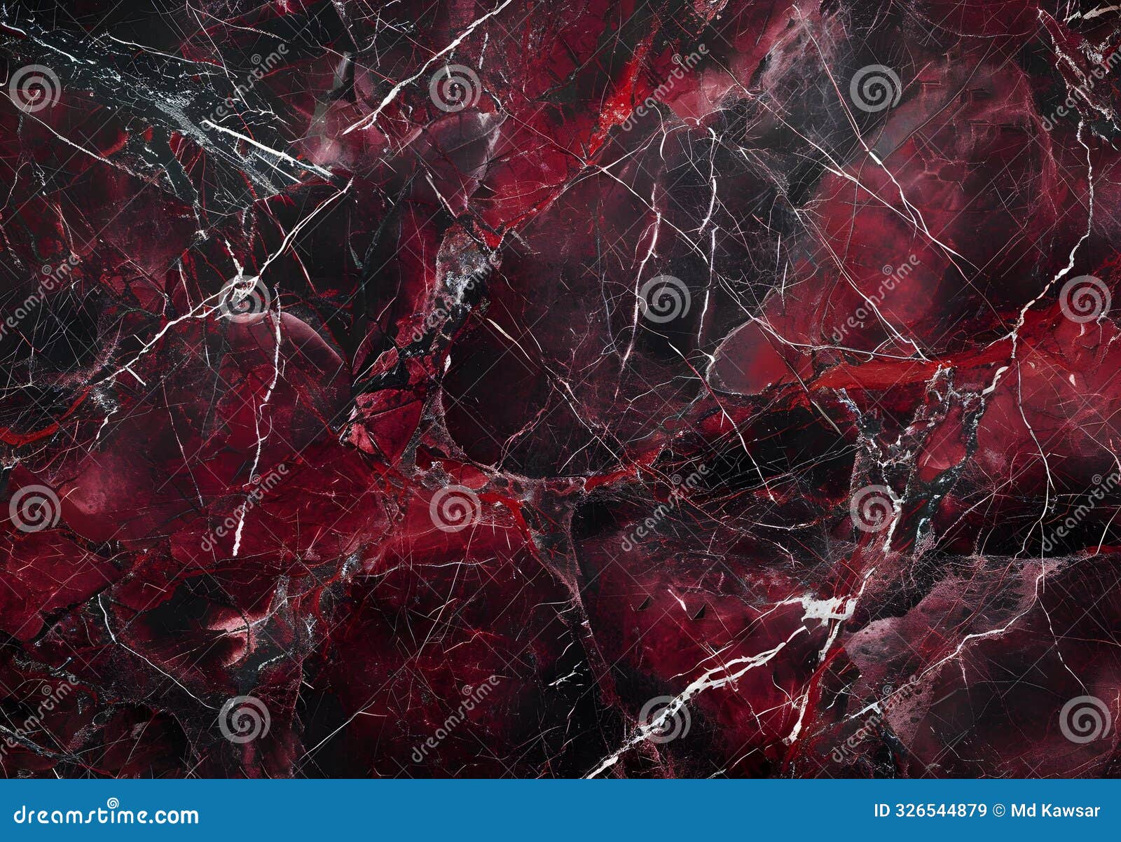 Intricate Red Marble Texture with White Veins Stock Illustration ...