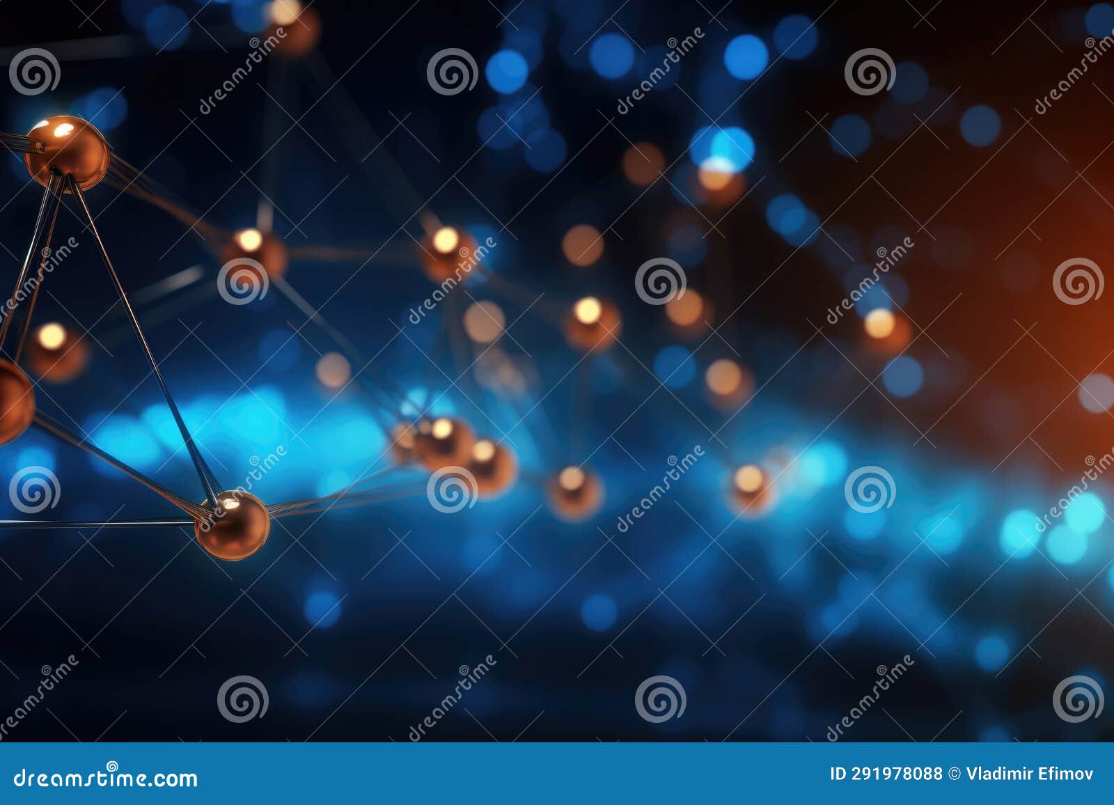 An Intricate Representation of a Molecular Network Composed of Numerous ...