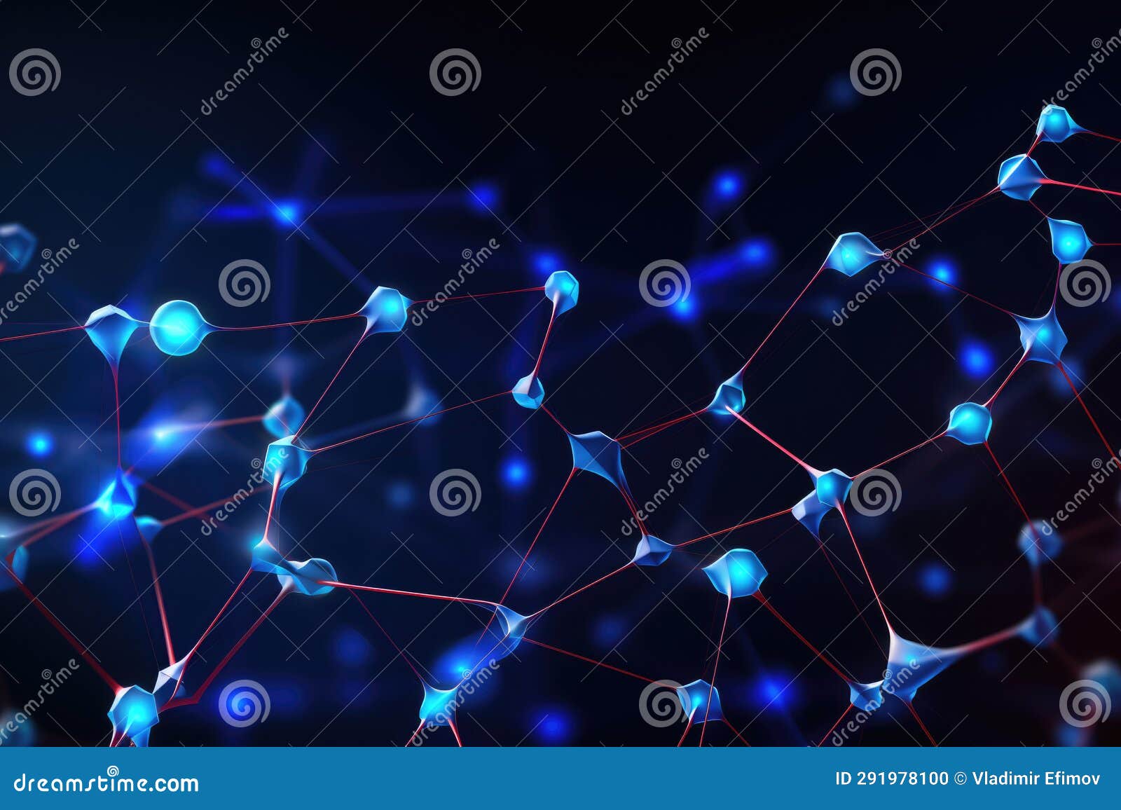 An Intricate Representation of a Molecular Network Composed of Numerous ...