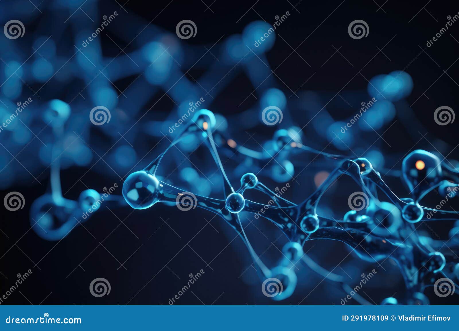 An Intricate Representation of a Molecular Network Composed of Numerous ...