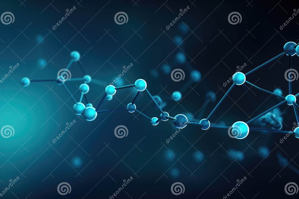 An Intricate Representation of a Molecular Network Composed of Numerous ...