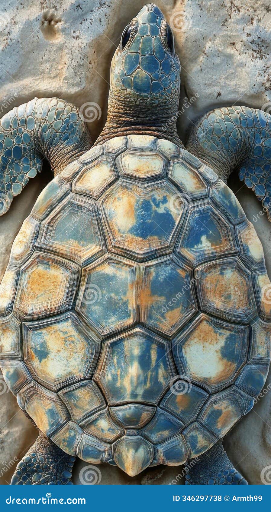 Intricate Shell Patterns on Realistic Turtle Texture. Nature-inspired ...