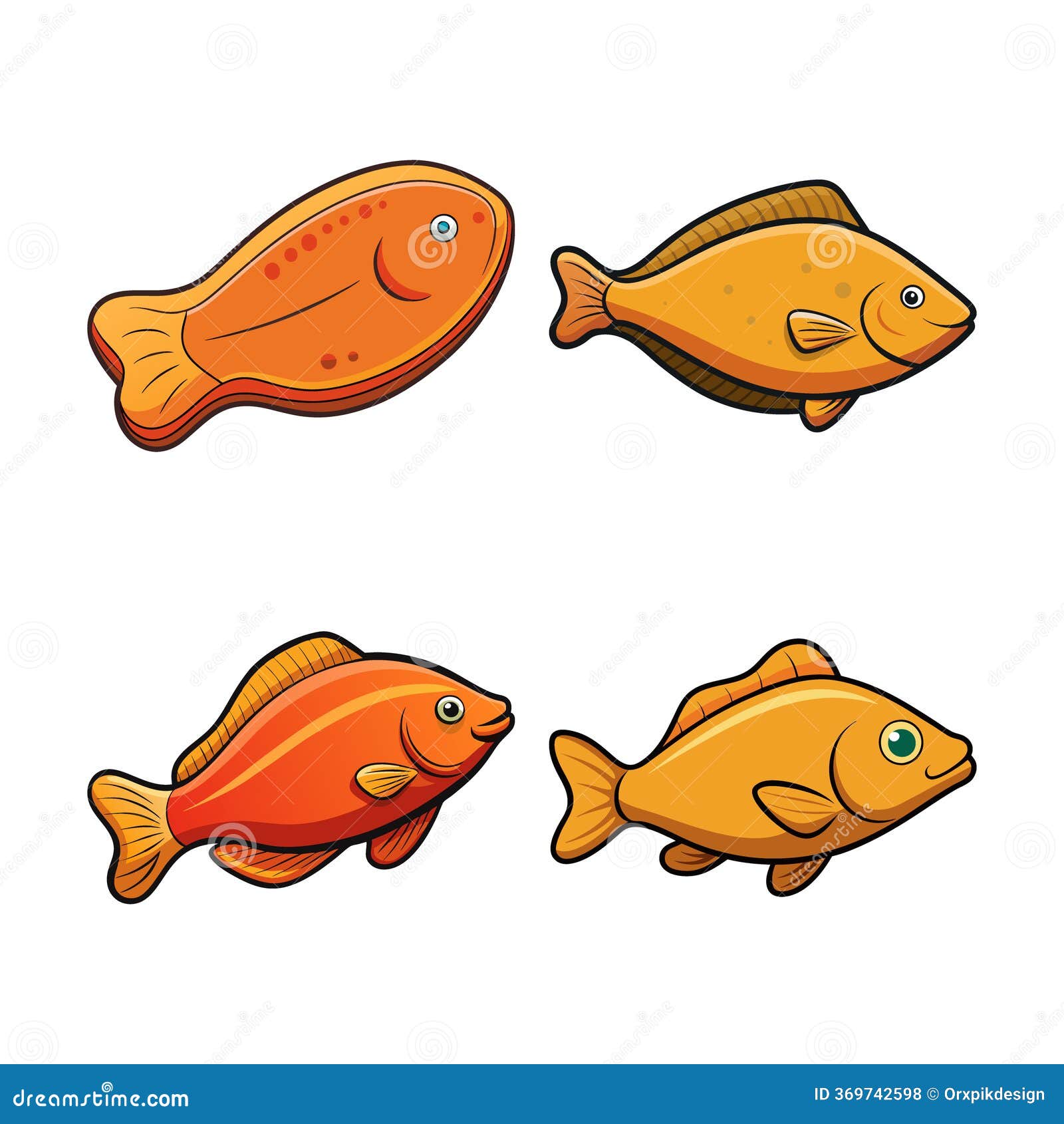 Sole Fish Vector Illustration Transparent Background | CartoonDealer ...