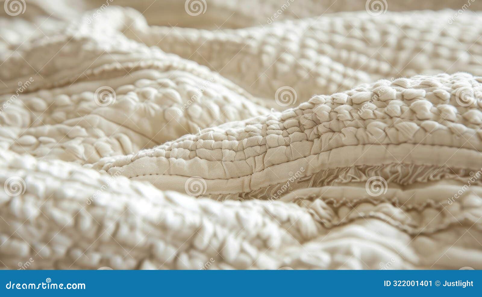 The Intricate Stitching of a Cotton Quilt Adding Depth and Dimension To ...