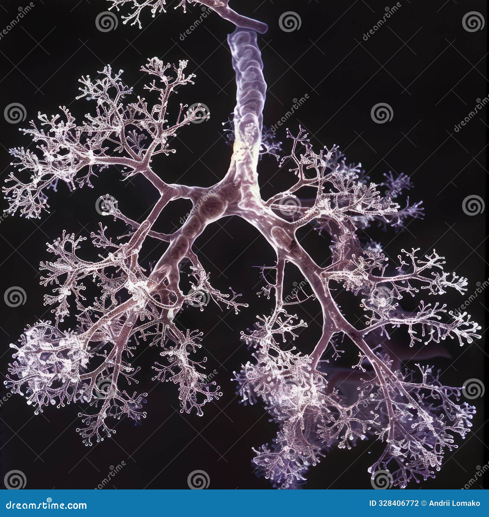 Intricate Structure of Human Bronchioles Captured in High Detail Under ...