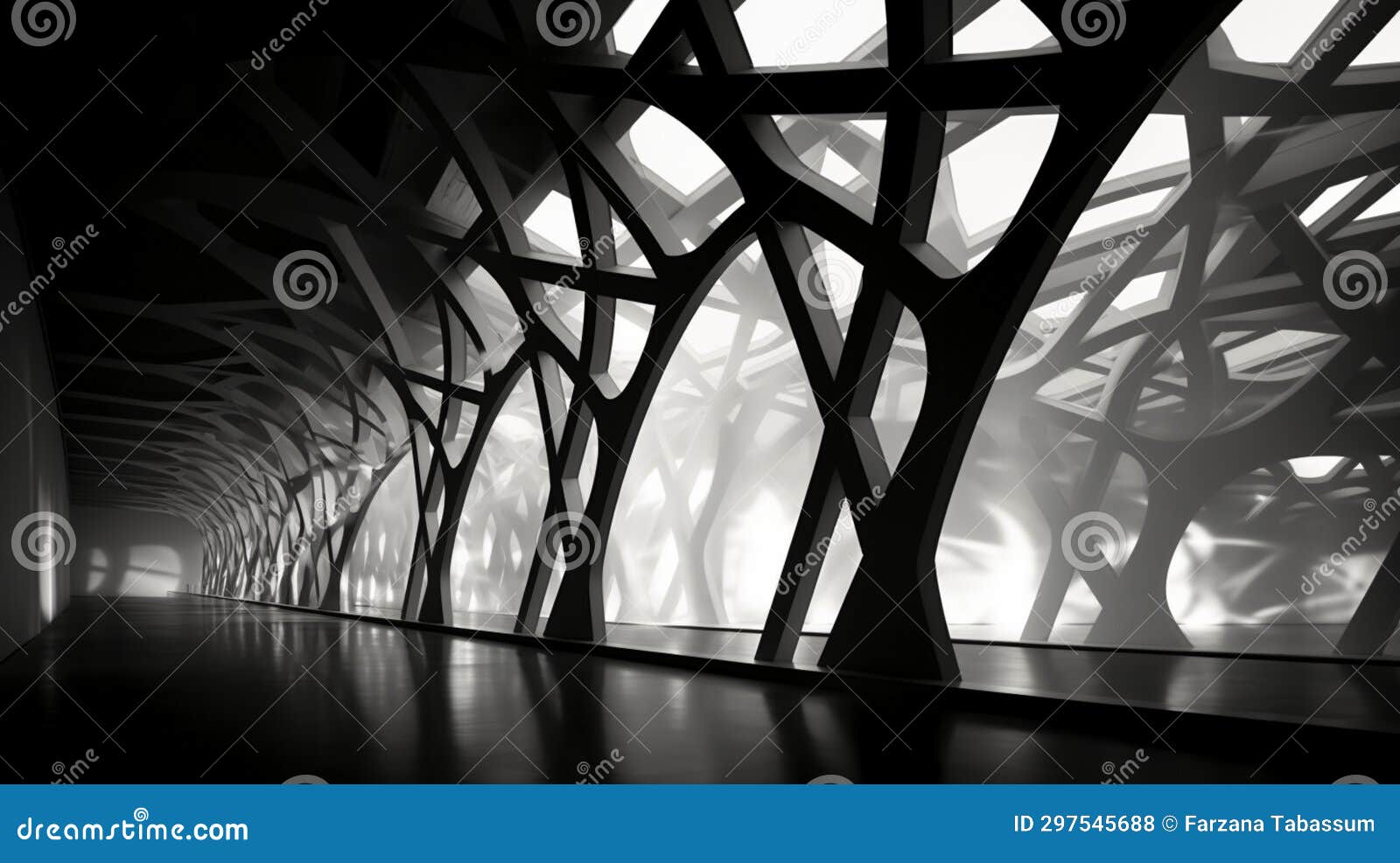 Intricate Structures of Light and Shadow Abstract Backgroun HD ...