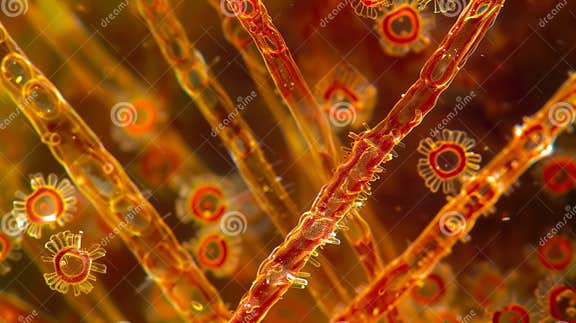 Intricate Structures of Virus Rods Captured Under Microscope a Detailed ...