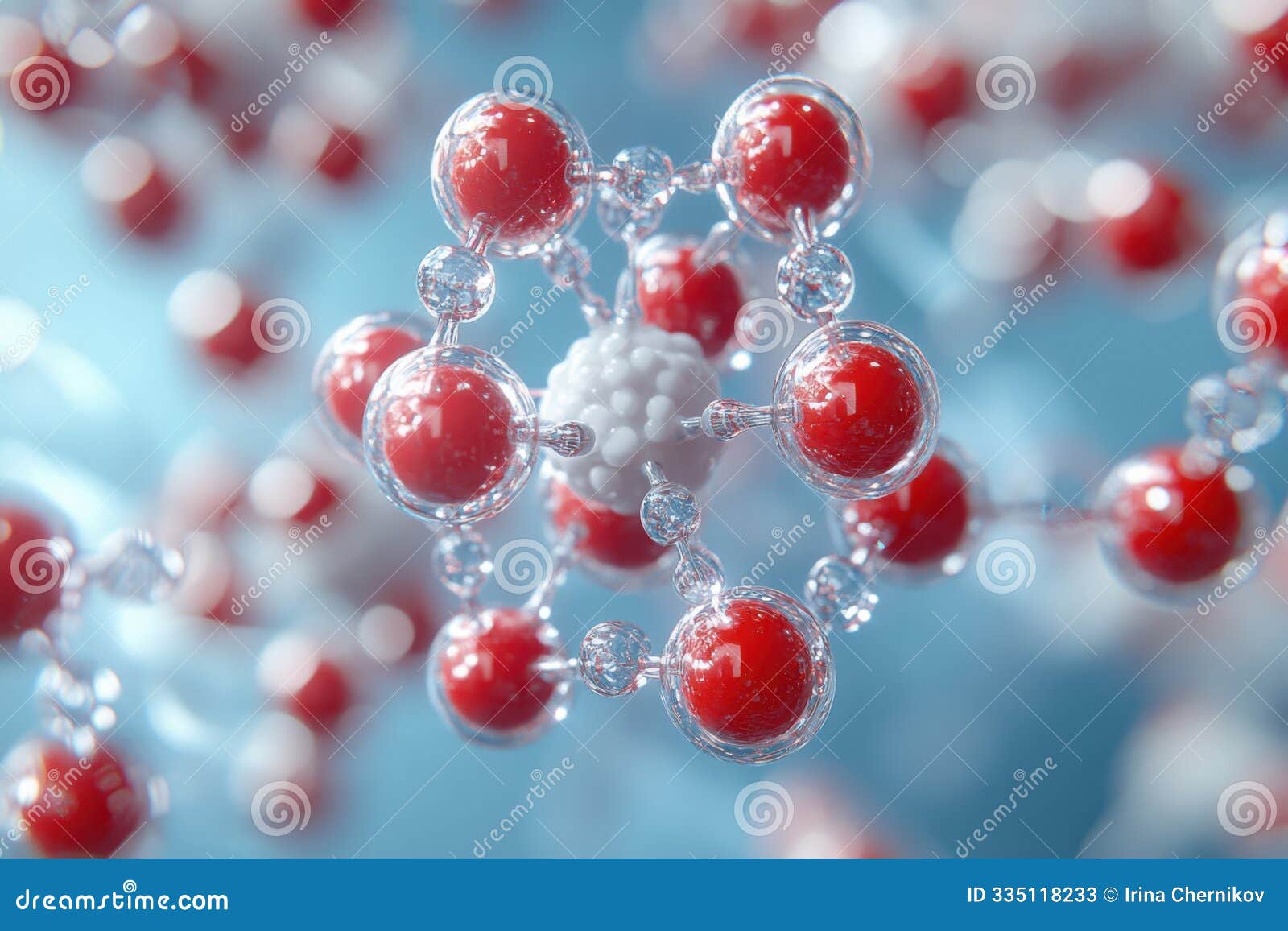 Intricate Superstring Theory Conceptual Art with Molecular Structures ...