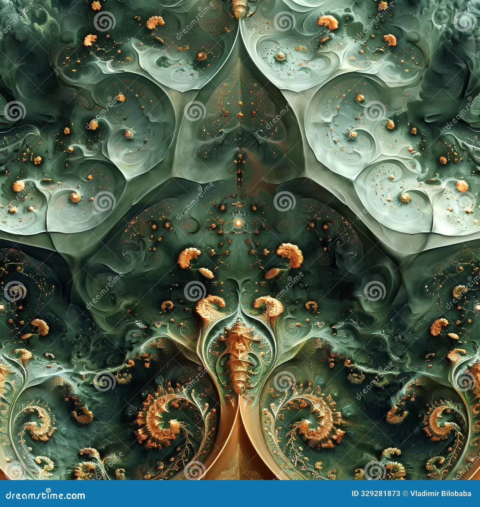 Intricate Swirling Patterns in Abstract Artwork Displaying Organic ...