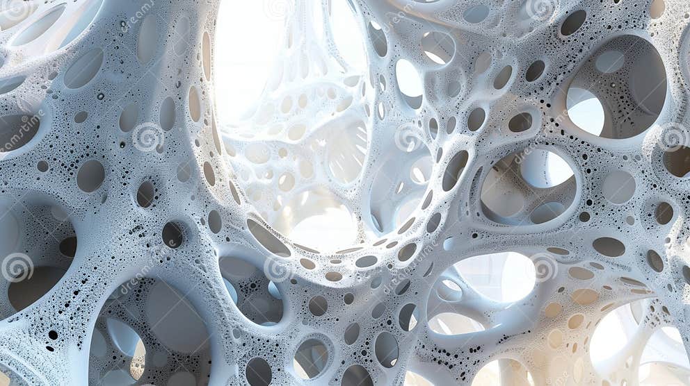 An Intricate System of Geometric Shapes Forms a Serene and Balanced ...