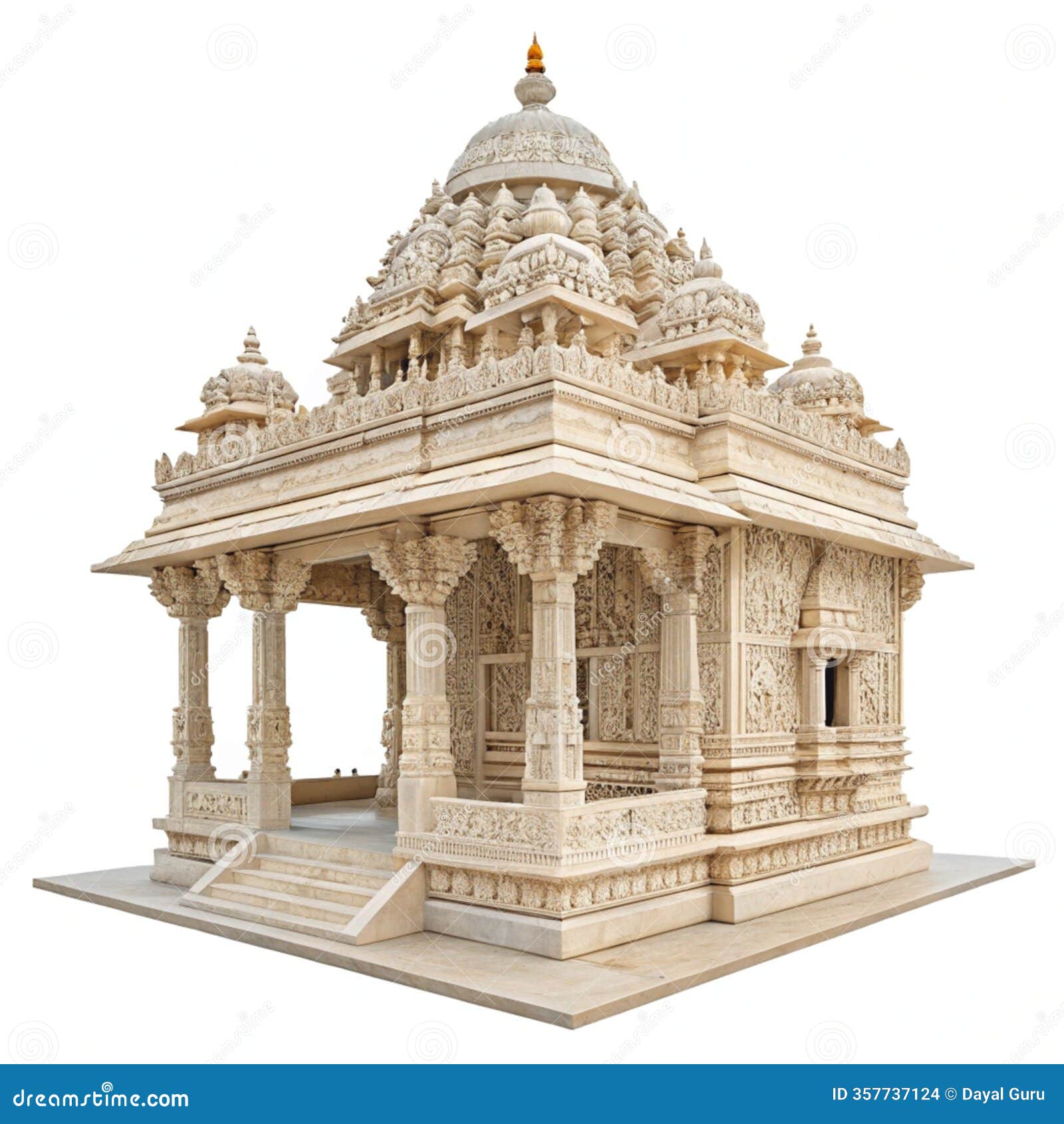 Intricate temple design stock illustration. Illustration of religious ...