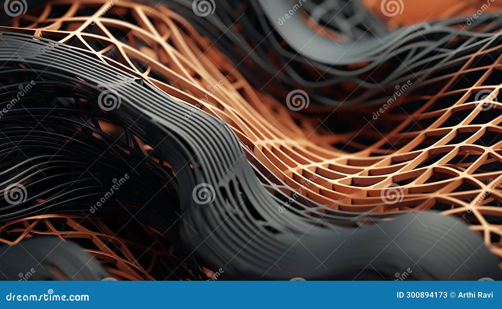 The Intricate Texture of an Abstract Background with a Woven or Fabric ...