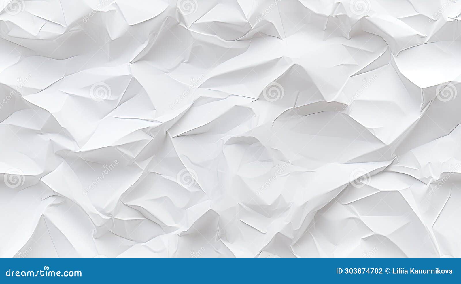 The Intricate Texture of Crumpled White Paper, Creating a Visually ...