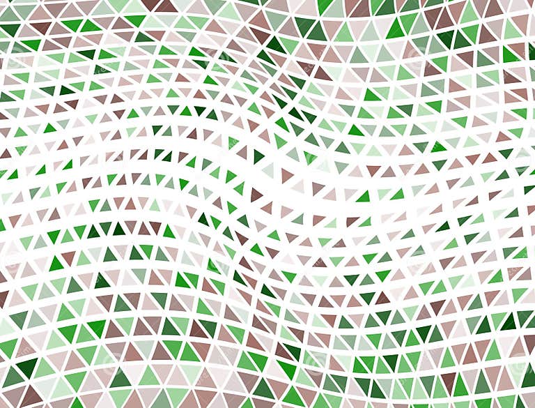 Intricate Triangles Halftone Backdrop. Triangular Elements Transition ...