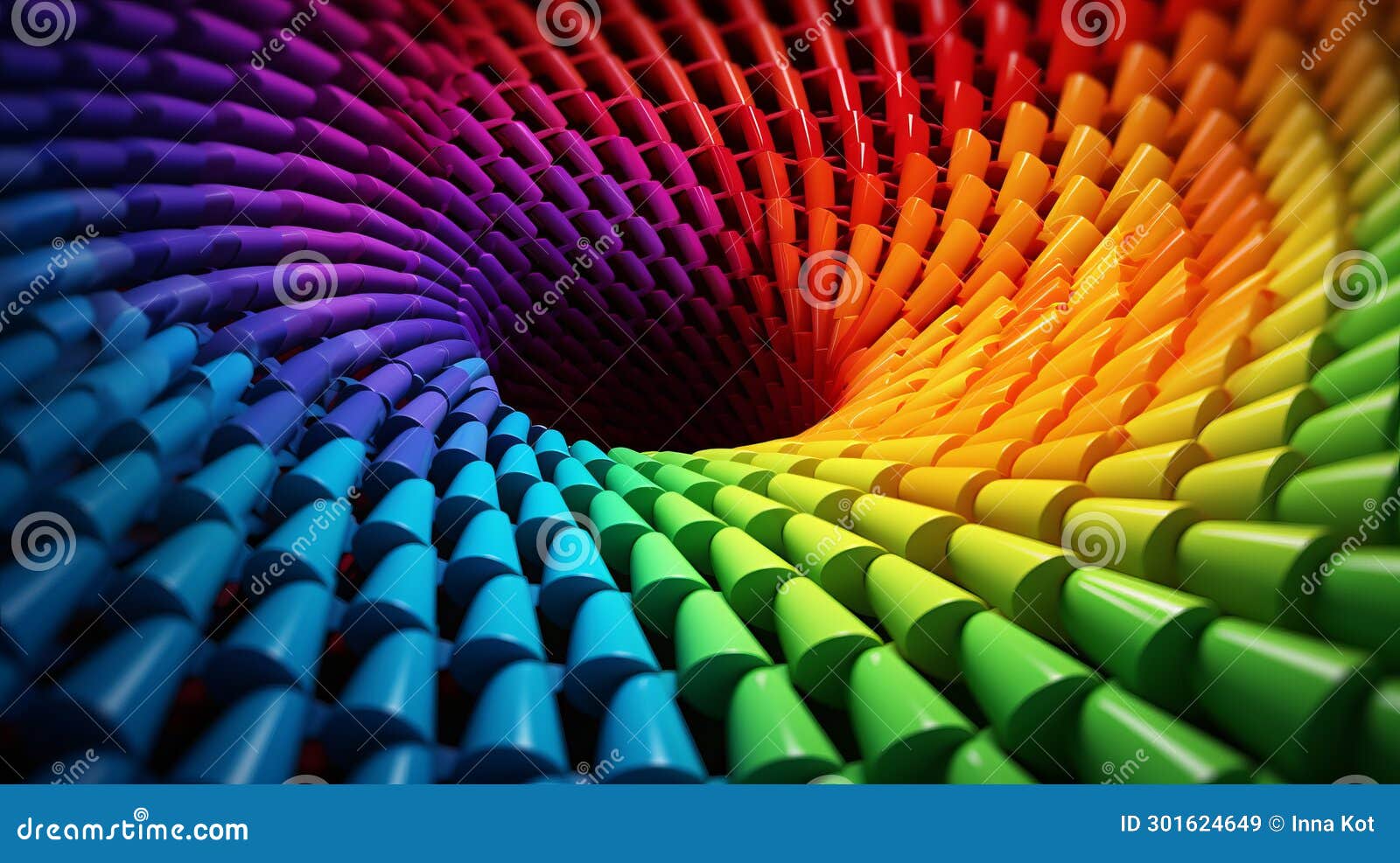 Intricate Vibrant Patterns and Mesmerizing Optical Illusions on a ...