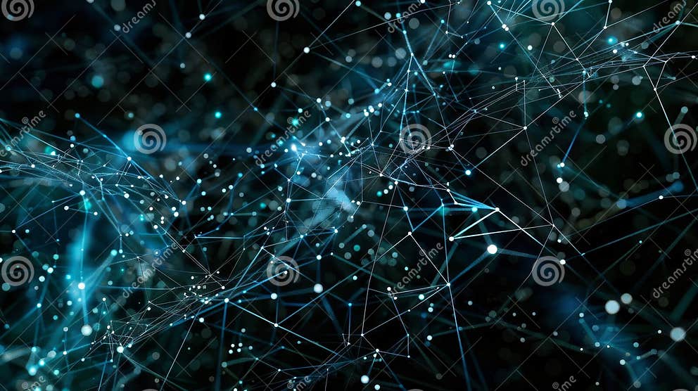 An Intricate Web of Threads Interconnecting Multiple Devices Portraying ...