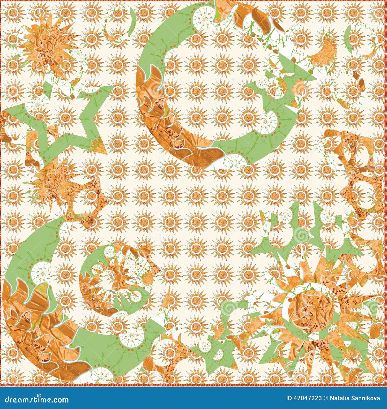 Intricately Embroidered With A Particular Pattern Or Decoration Stock ...