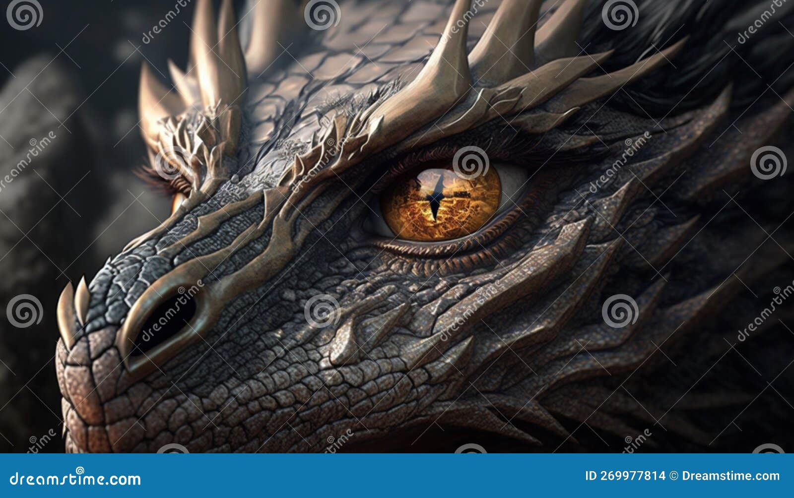 Face Dragon Pov Illustration Stock Illustration - Illustration of ...