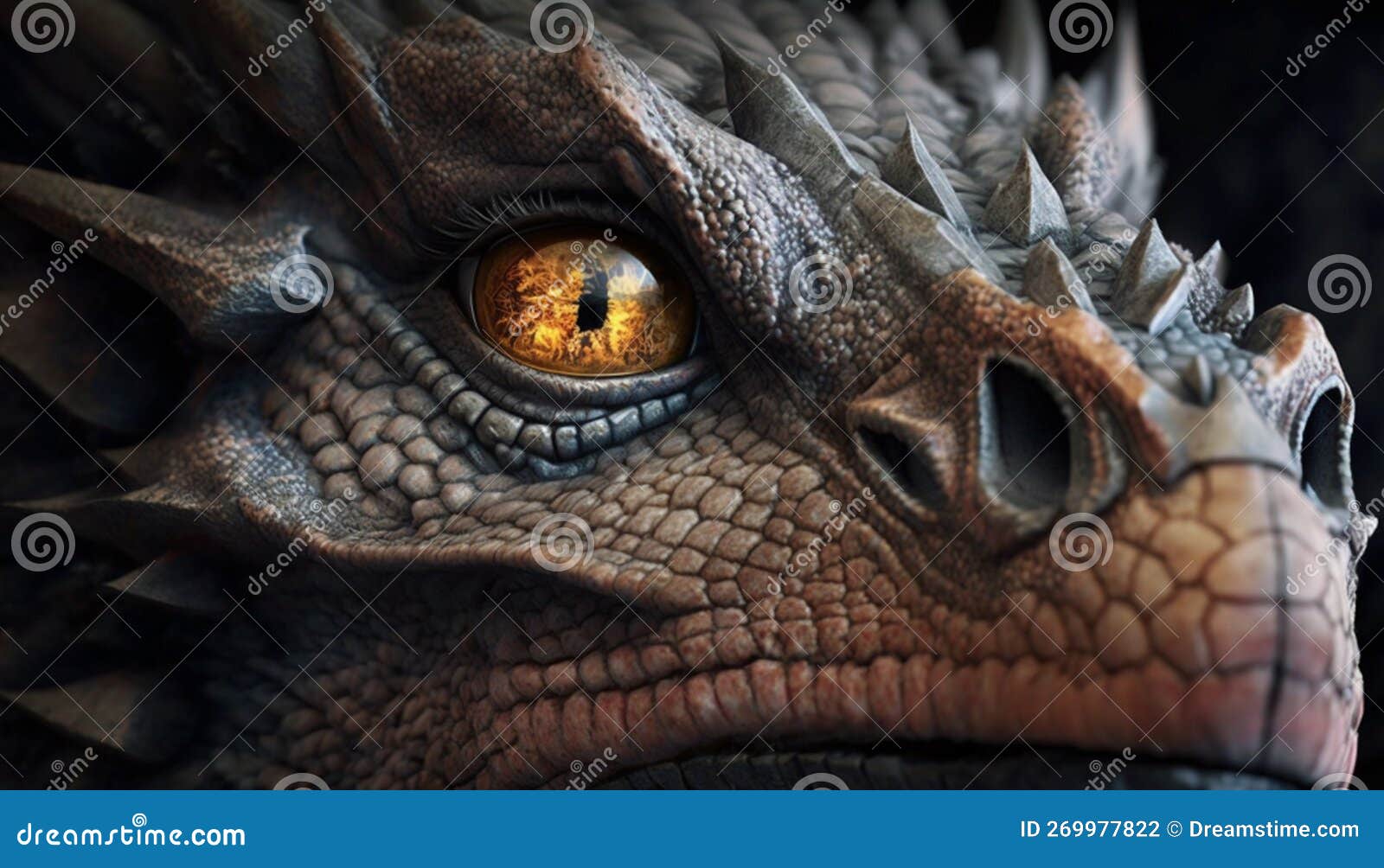 Face Of The Dragon Drawn In Black Lines In The Celtic Style. Design Can ...