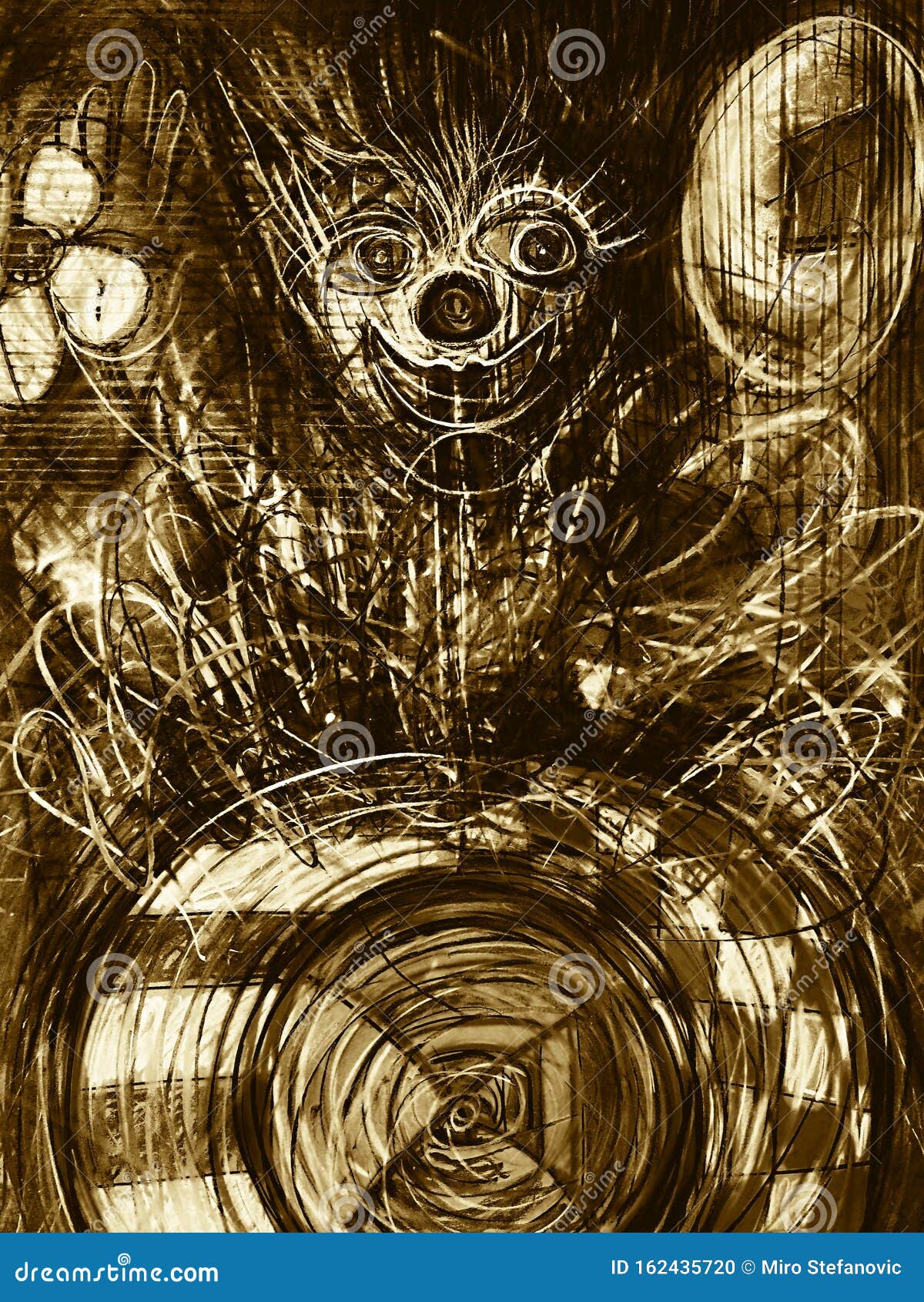 Intriguing Artwork with Interesting Colors in a Modern Design ...