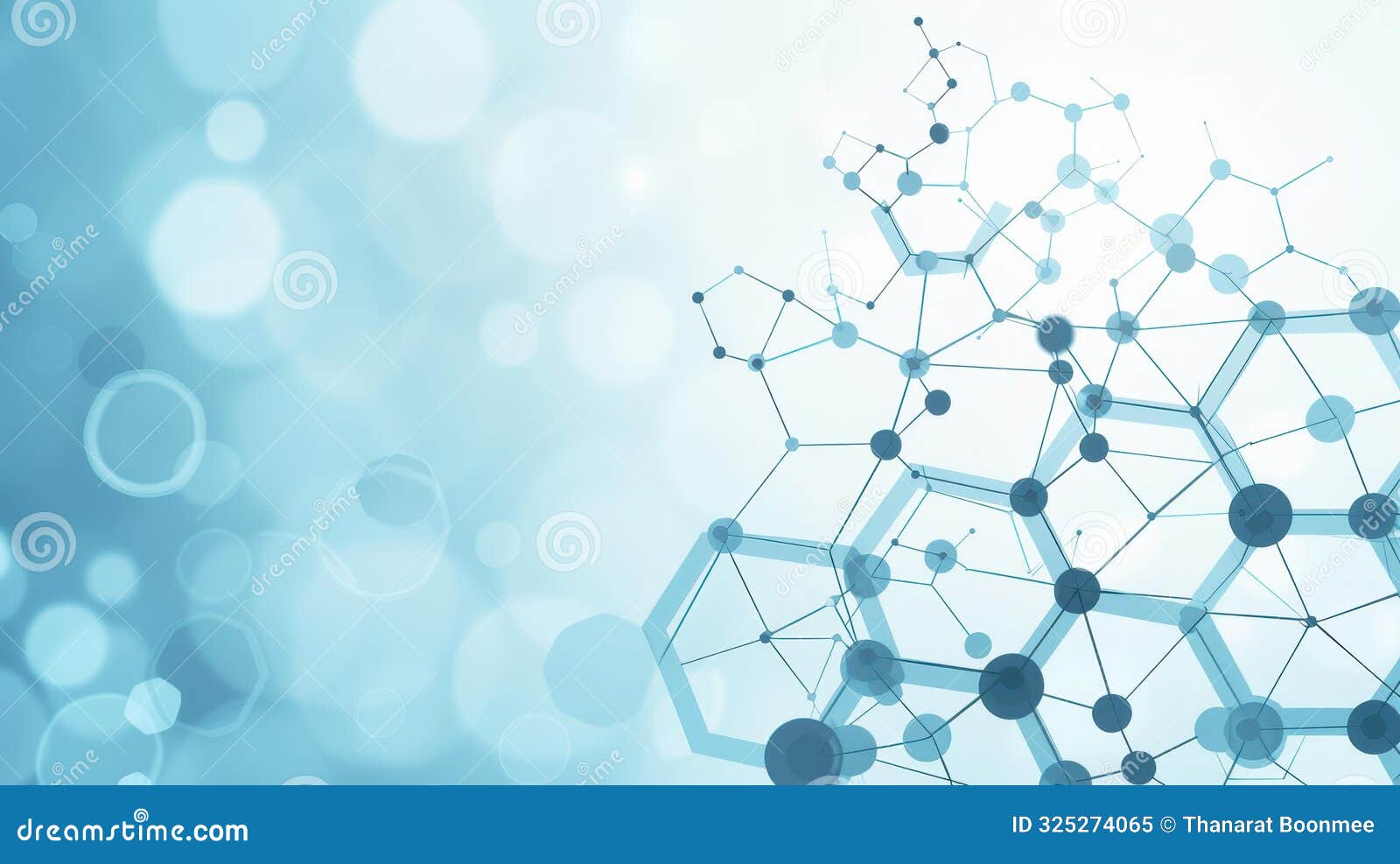 Intriguing Concept Art Featuring Abstract Blue Hexagons and Lines ...