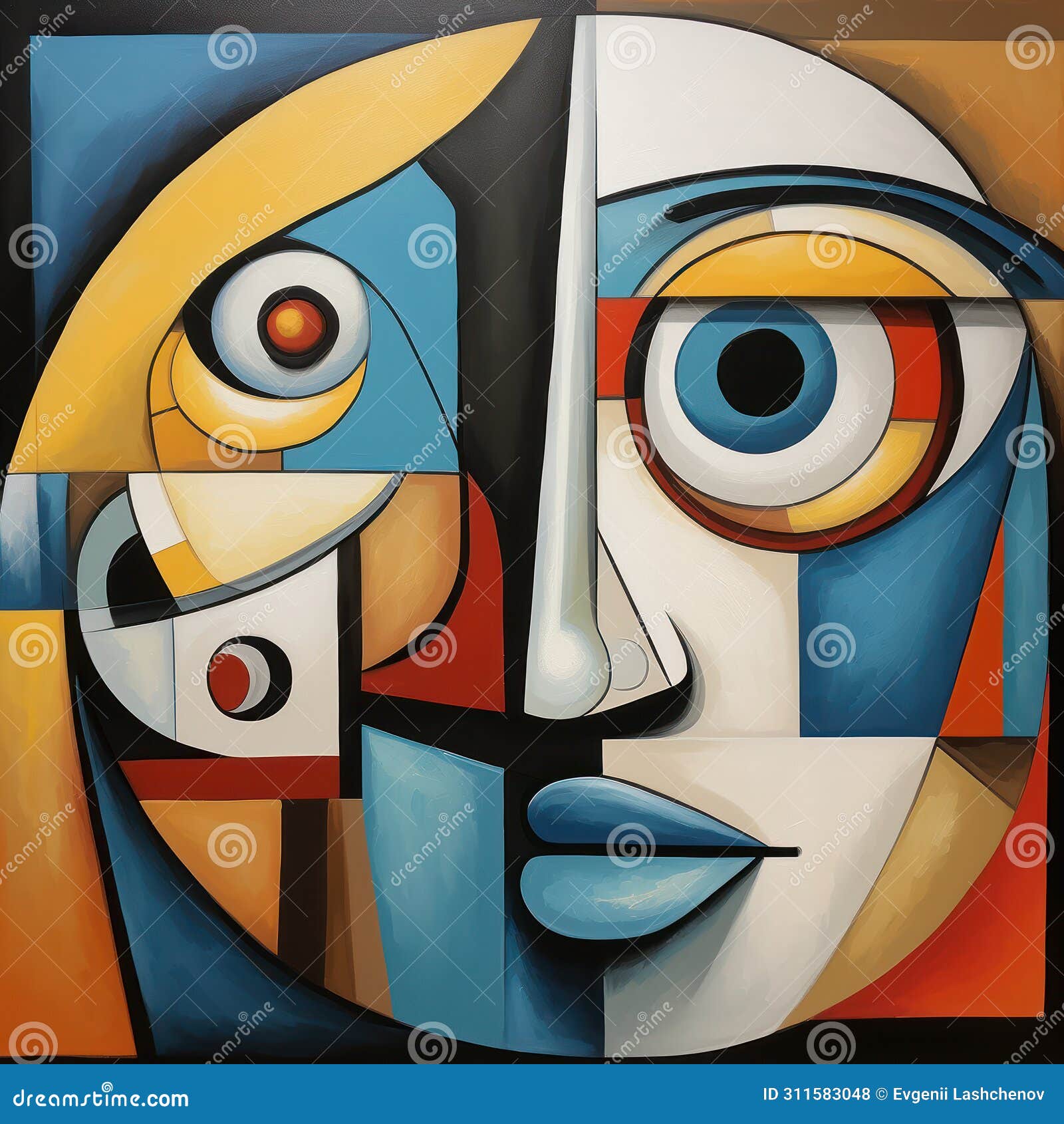 An Intriguing Cubist Composition that Captures the Complexity of ...