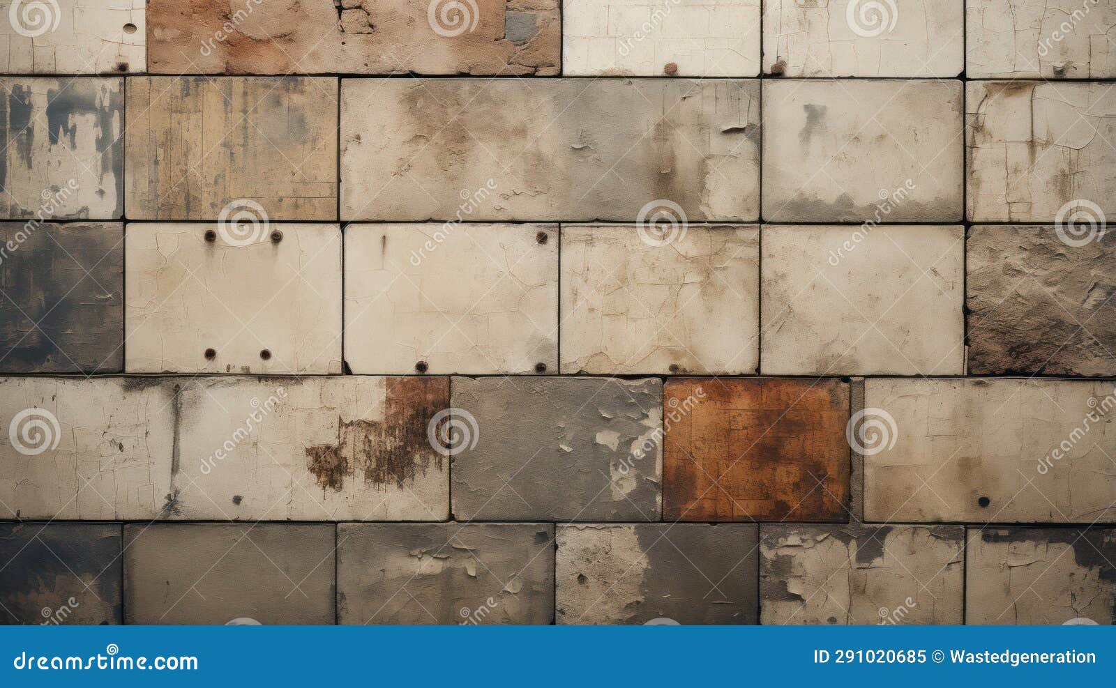 Intriguing Rusted Texture, an Abstract Background of Weathered Beauty ...