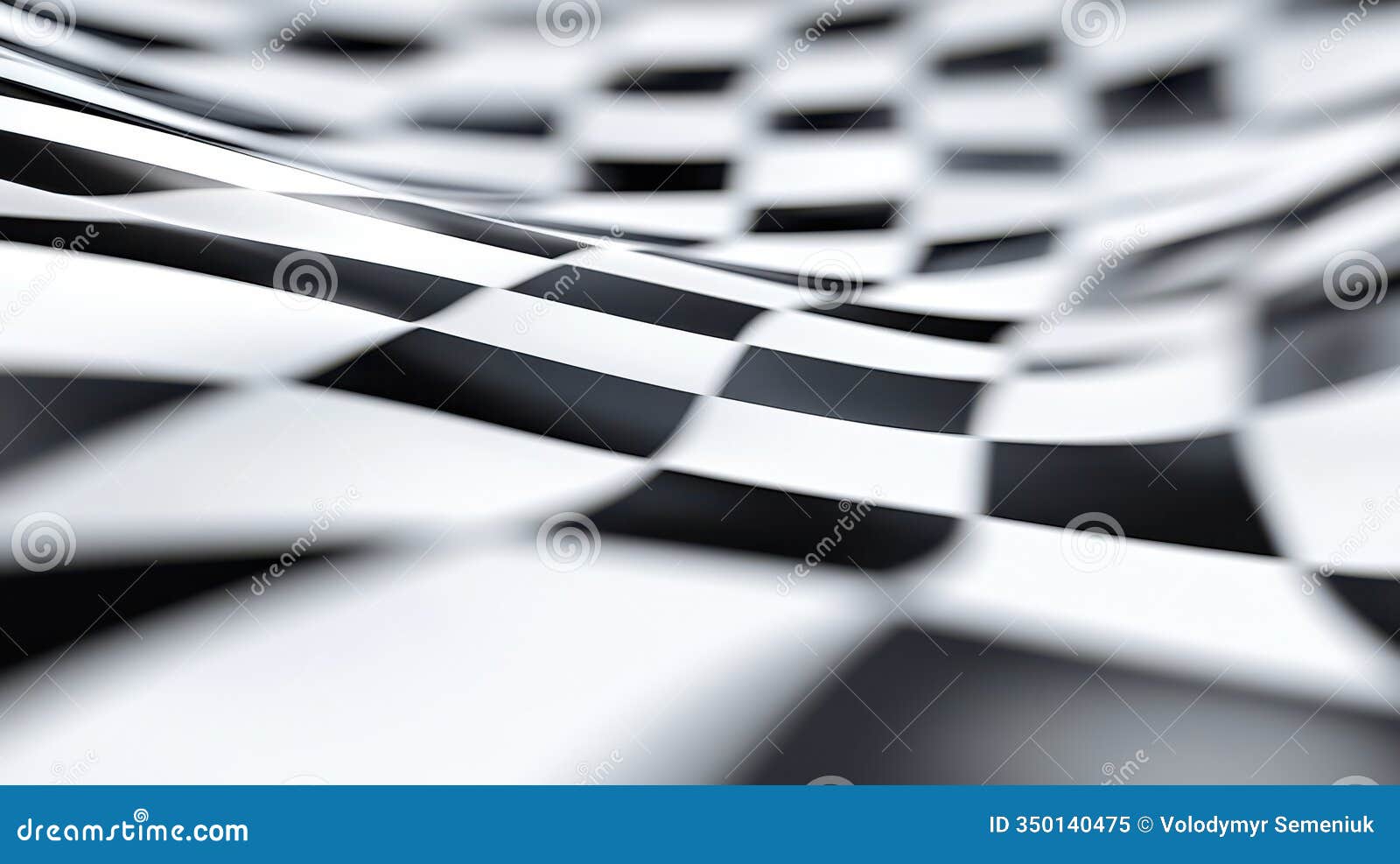 Intriguing Waves Of Checkerboard Patterns Create Mesmerizing Optical ...