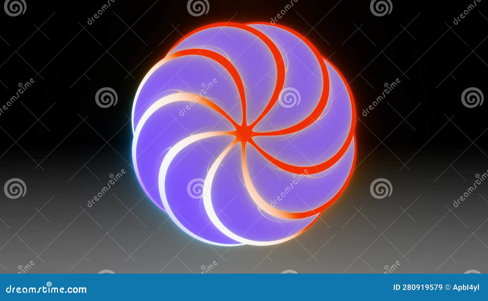 Intro Animation or Logo Reveal Template Purple and Orange Color ...