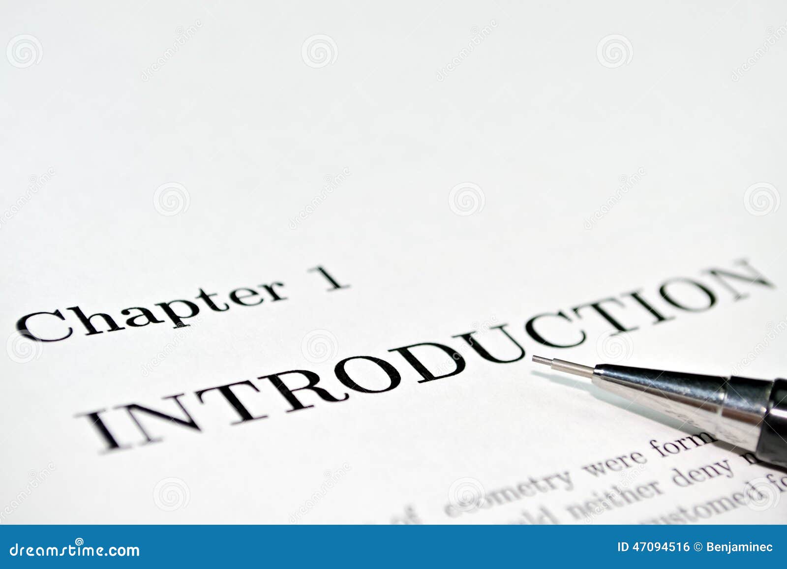 Introducción foto de archivo. Imagen de concepto, nuevo - 47094516