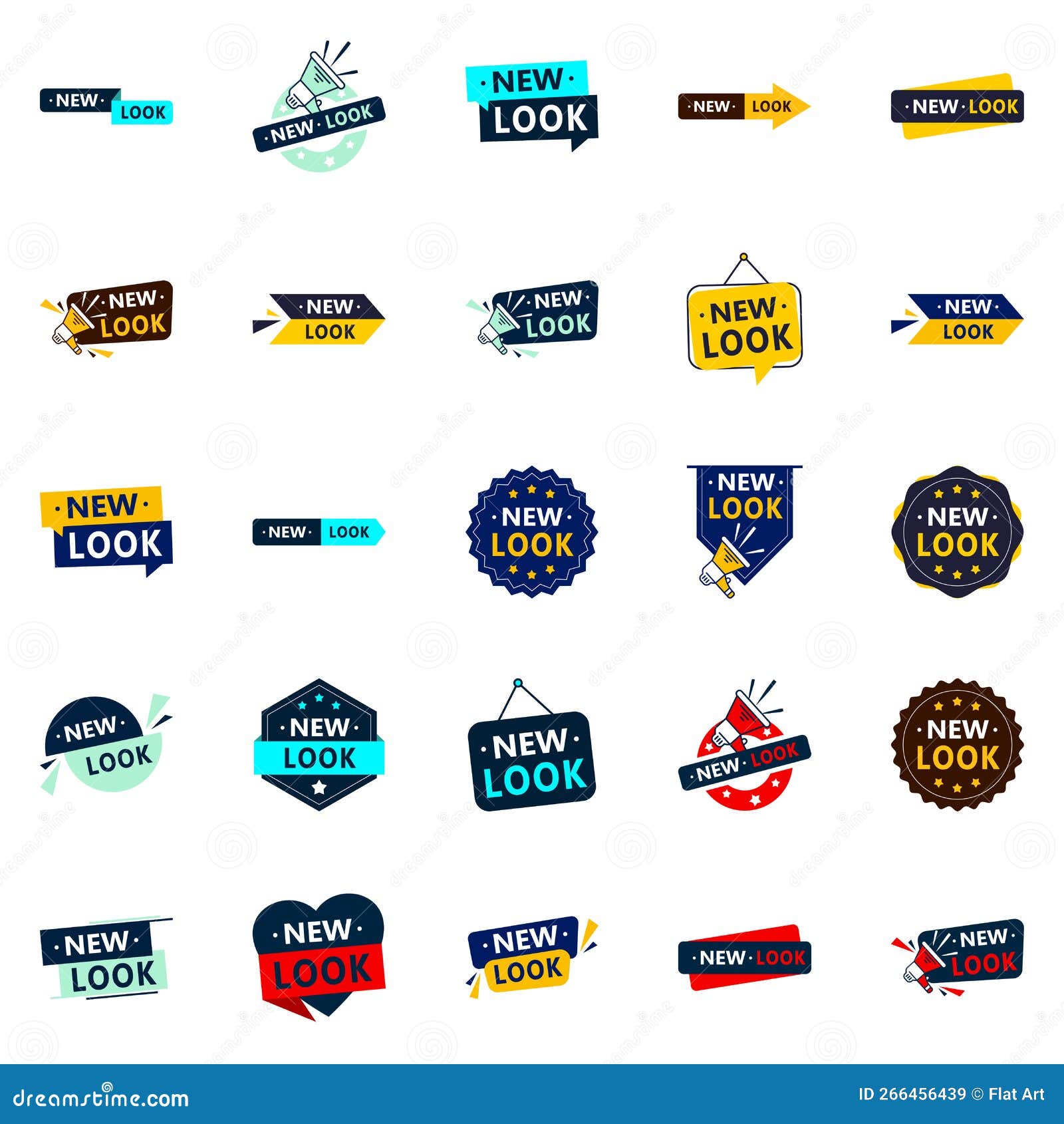 Introduce a New Brand Image with 25 Modern Vector Designs for Your New ...