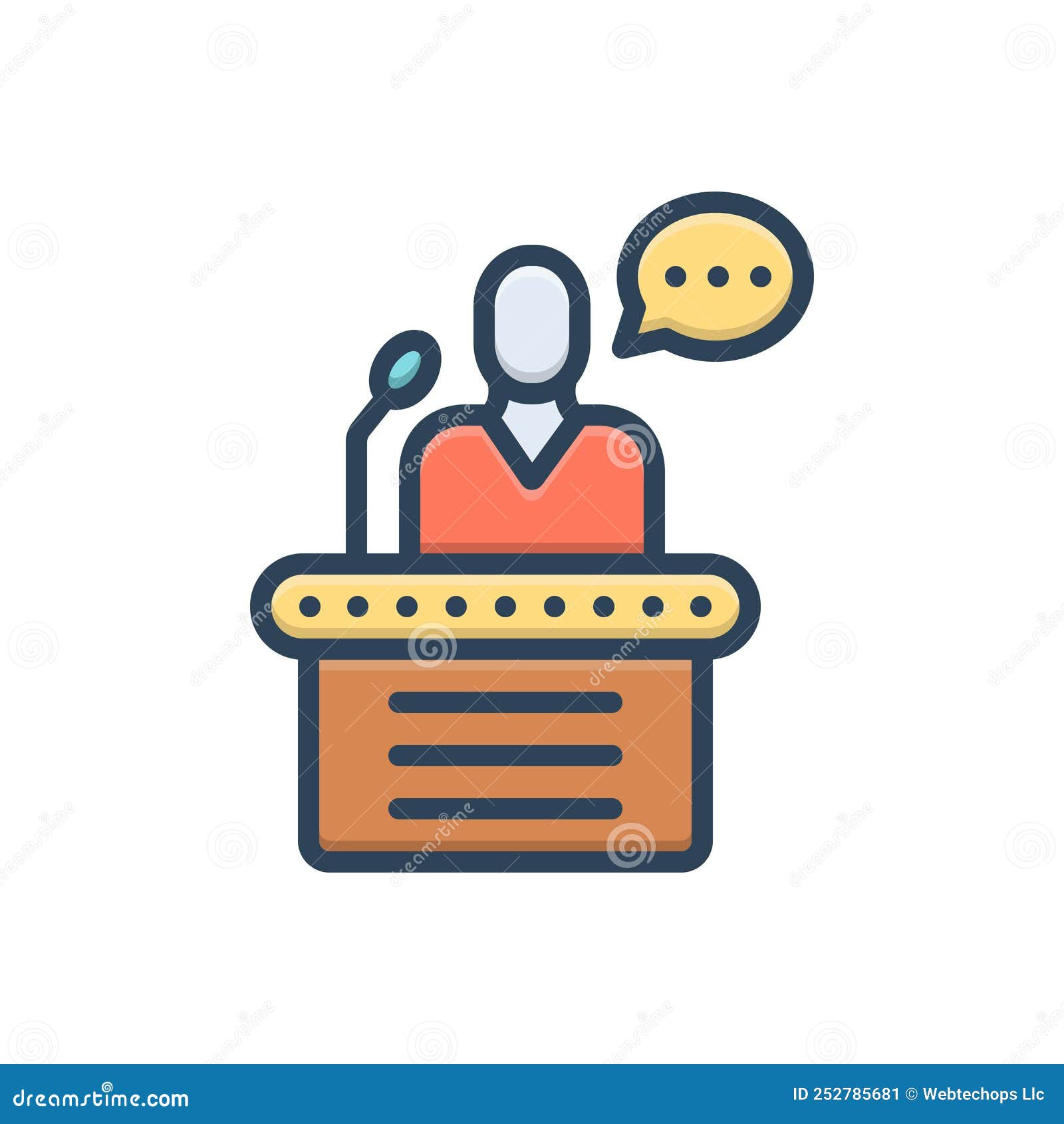 Mix Icon For Introduces, Familiarize And Acquaint Royalty-Free Stock ...