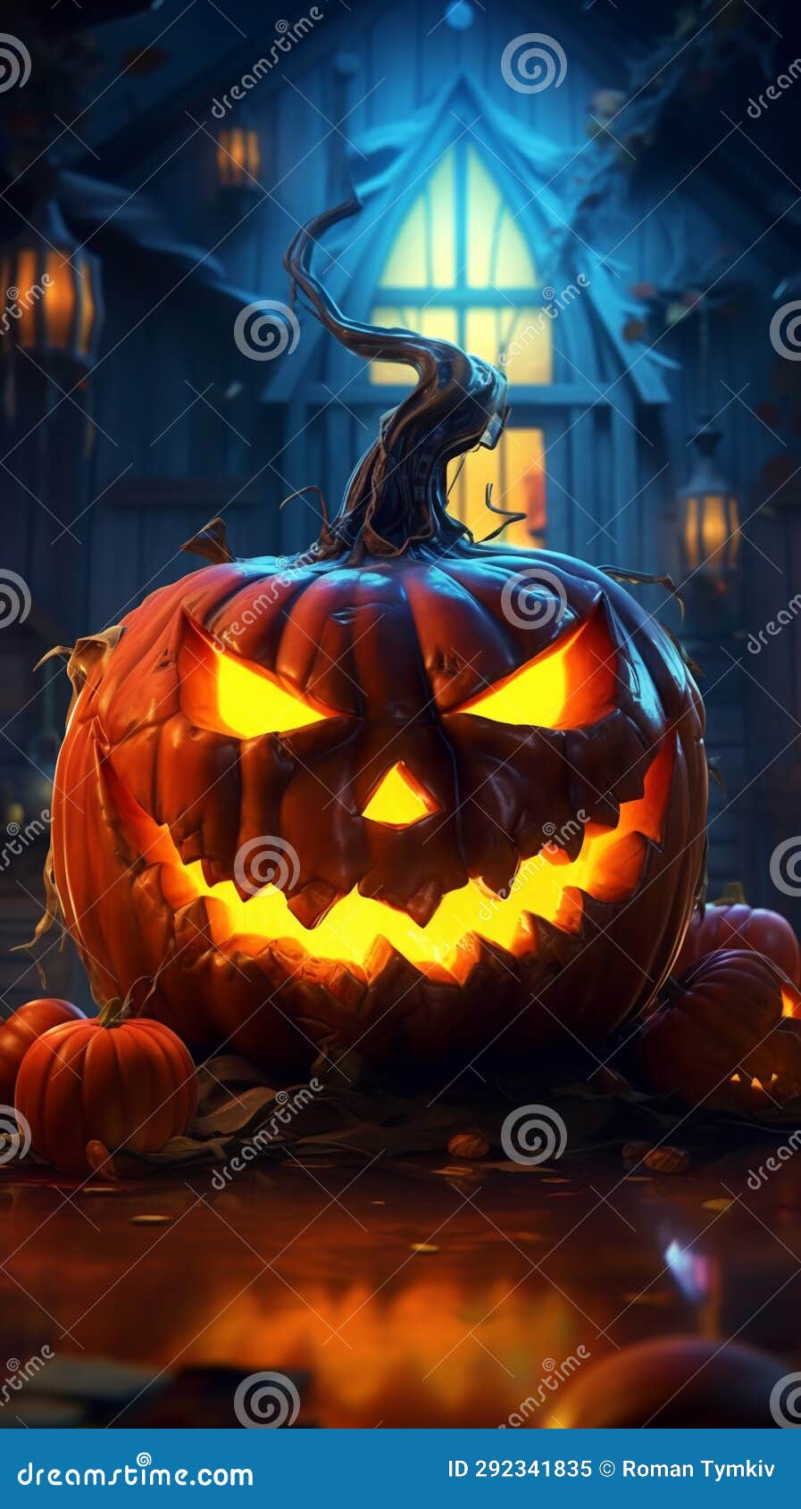 Halloween Party Background - Cobweb-covered Catacombs Stock ...