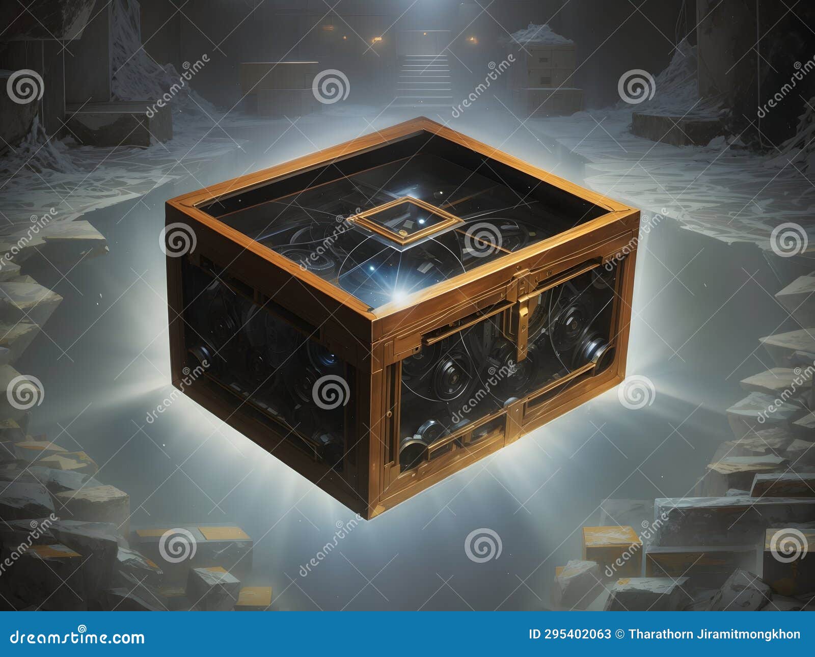 Cryptic Beauty: Delve into the Secrets of the Exquisite Box Art Stock ...