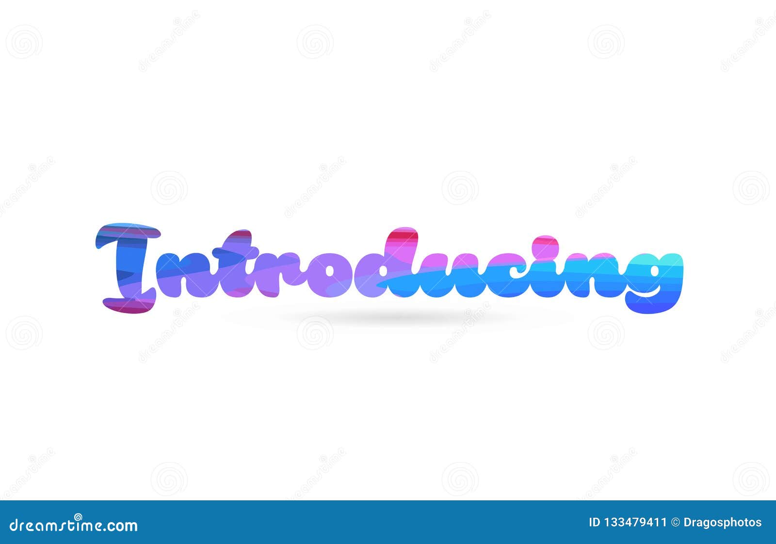 Introducing Pink Blue Color Word Text Logo Icon Cartoon Vector ... Introducing Pink Blue Color Word Text Logo Icon Cartoon Vector ...