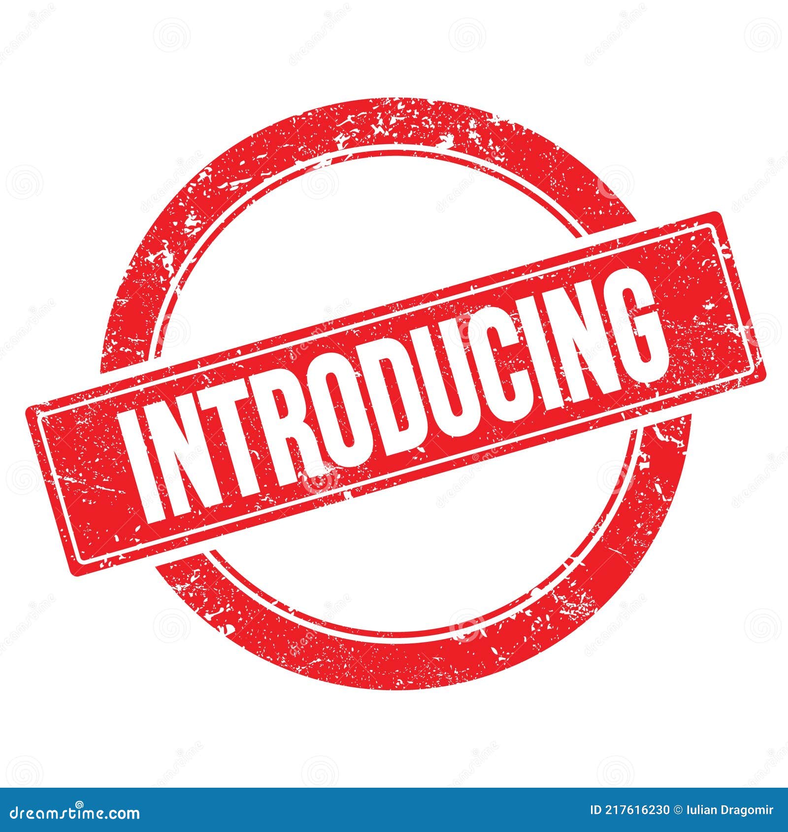 INTRODUCING Text On Green Lines Stamp Sign Royalty-Free Stock Photo ...