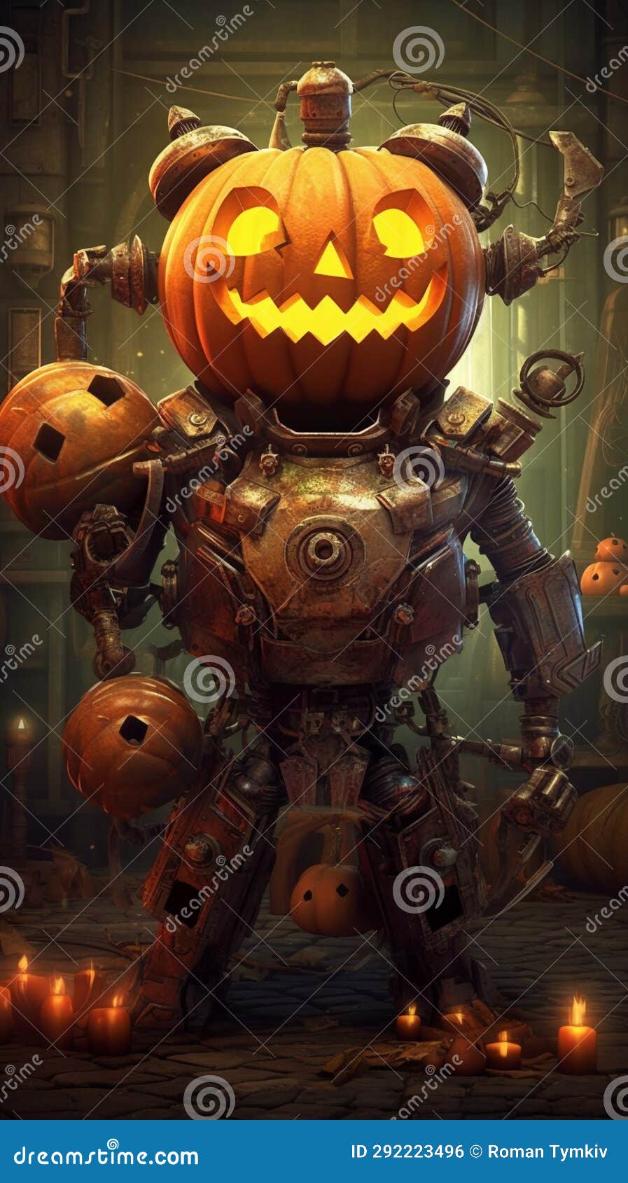 Halloween Studio Backdrop - Whispering Witch Woods Stock Illustration ...