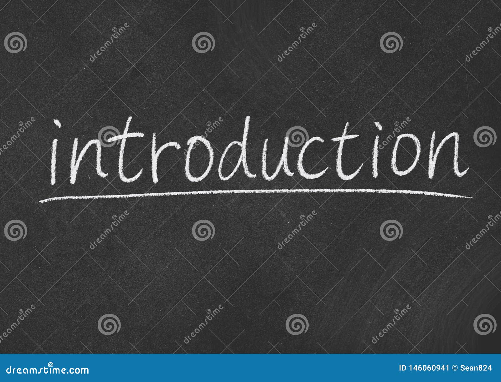 Introduction stock image. Image of sign, business, blackboard - 146060941