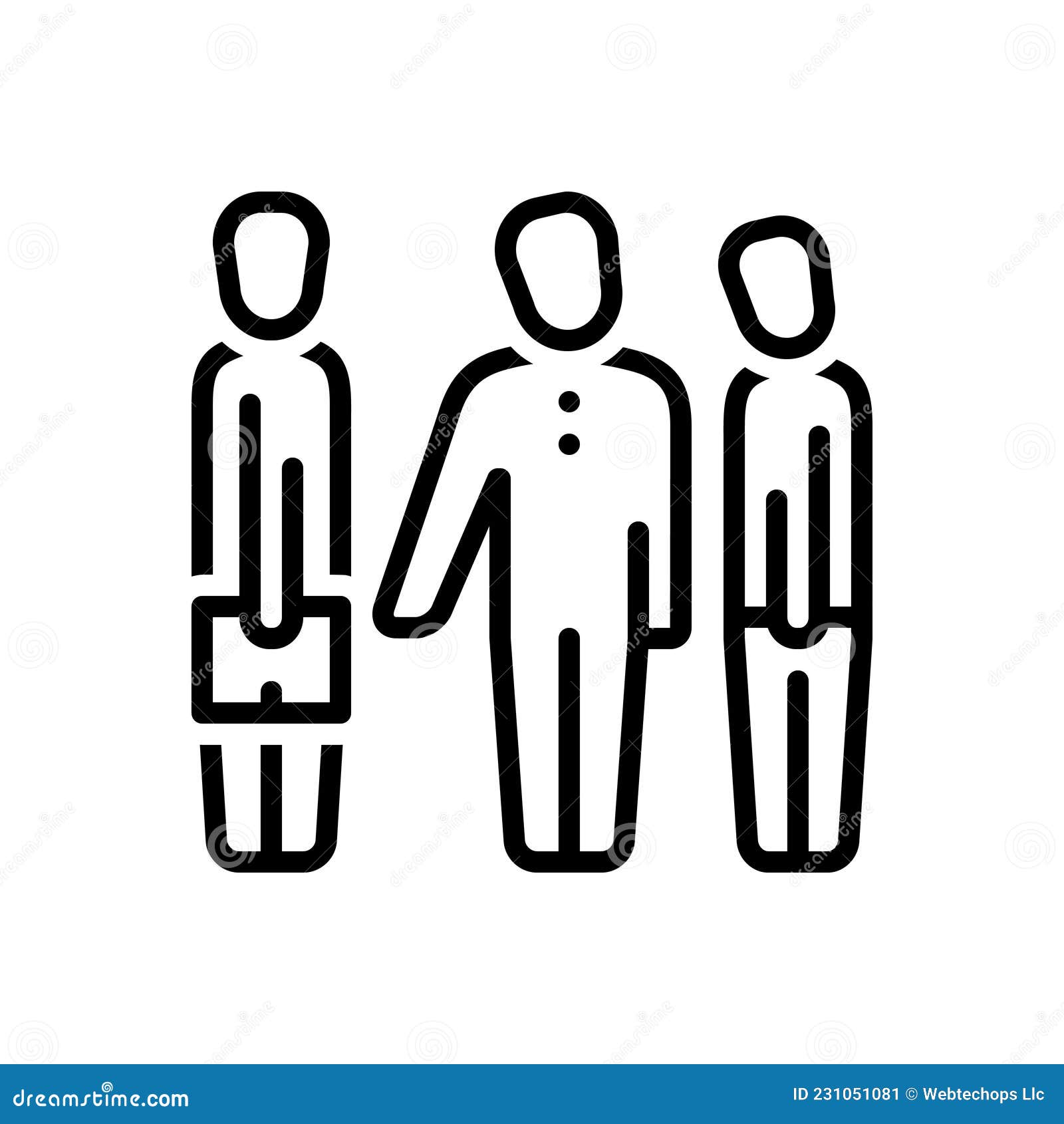 Mix Icon For Introduction, People And Corporate Cartoon Vector ...