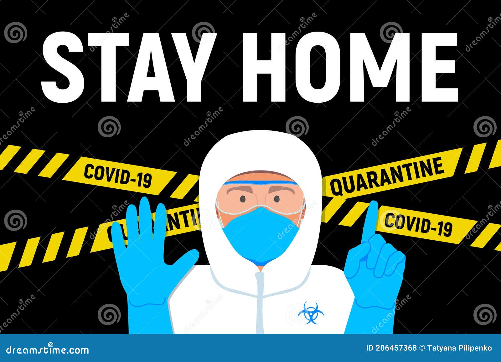 Introduction of Quarantine Different Countries Stock Vector ...